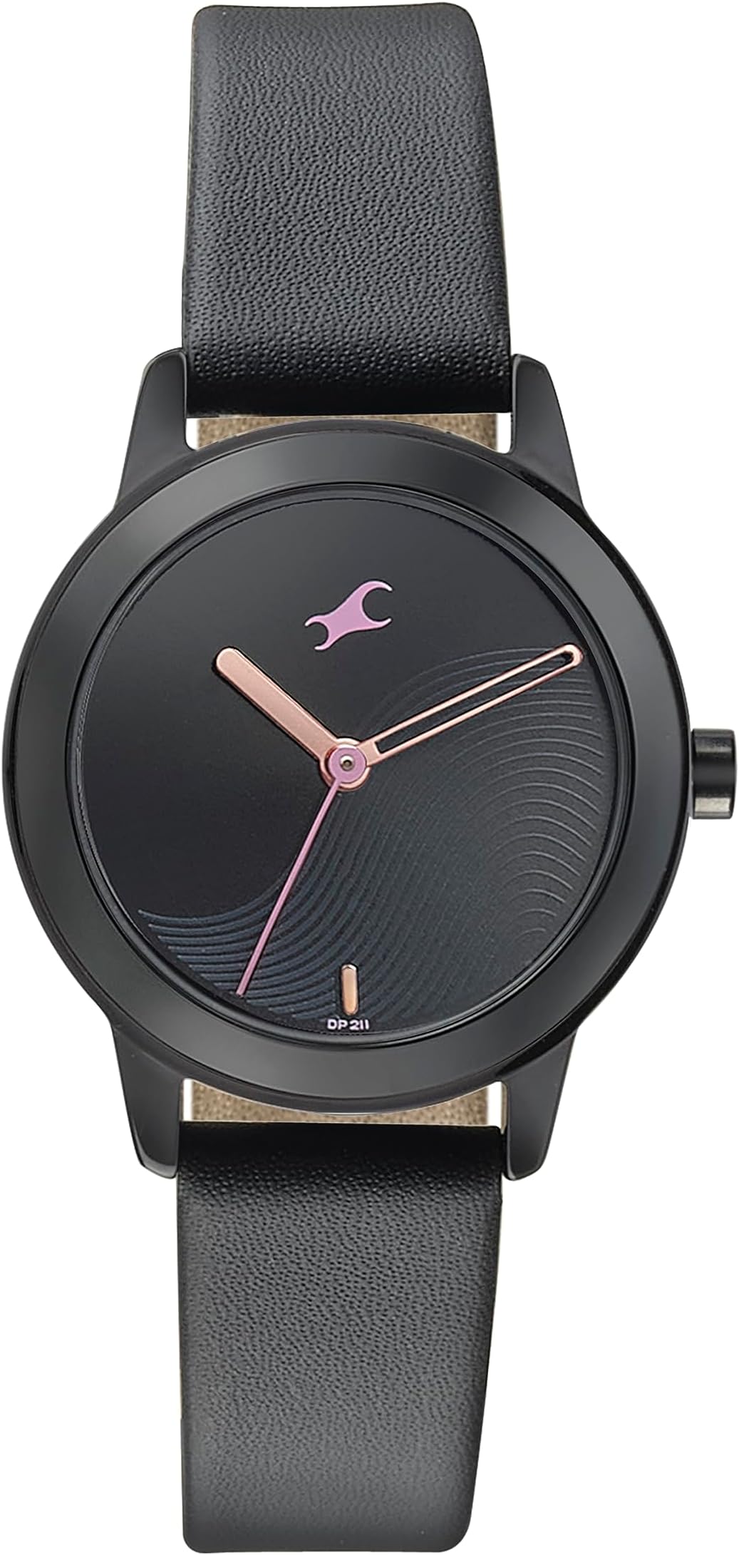Fastrack Pulse Quartz Analog Black Dial Stainless Steel Strap Watch for ...