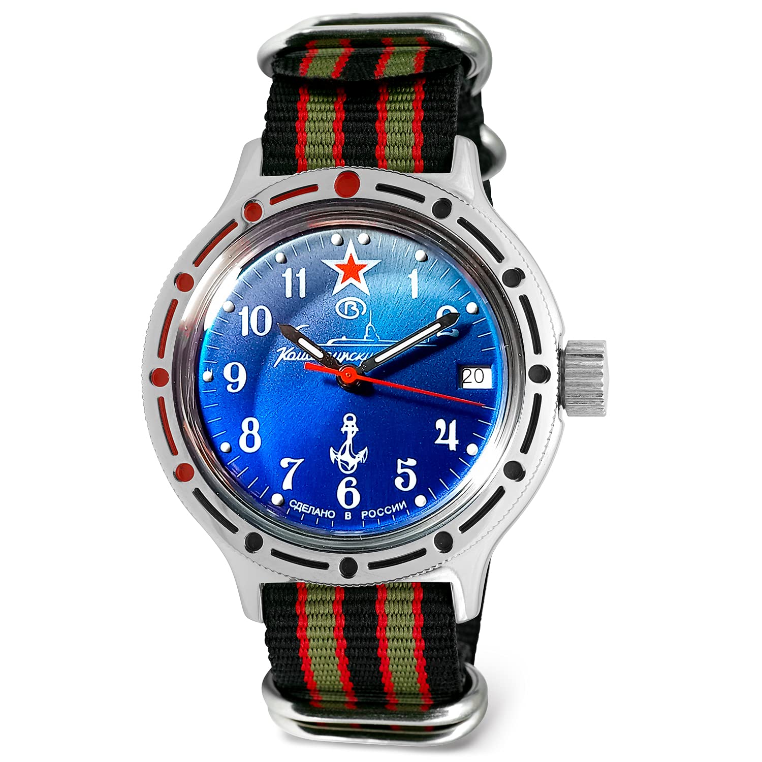 Reloj Hombre Vostok 420289-mu-b Automático pulso en Acero Inoxidable ...