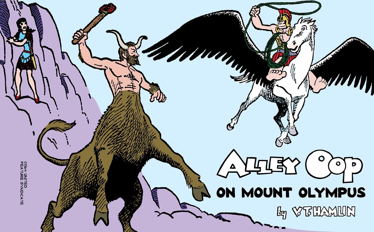Alley Oop On Mount Olympus: V.T. Hamlin: 9781936412457: Amazon.com: Books