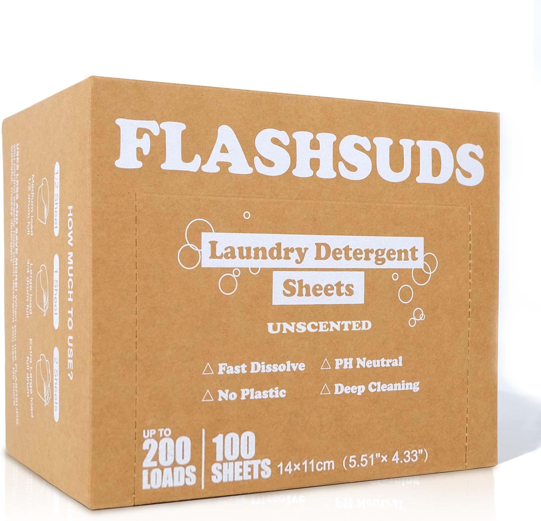 Amazon.com: SIPA Laundry Detergent Sheets - 50 Sheets, 100 Loads, Lily ...