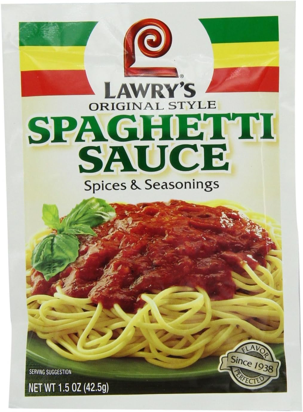 Amazon.com : Lawry's Spatini Spaghetti Sauce Seasoning Mix, 15 oz - One ...