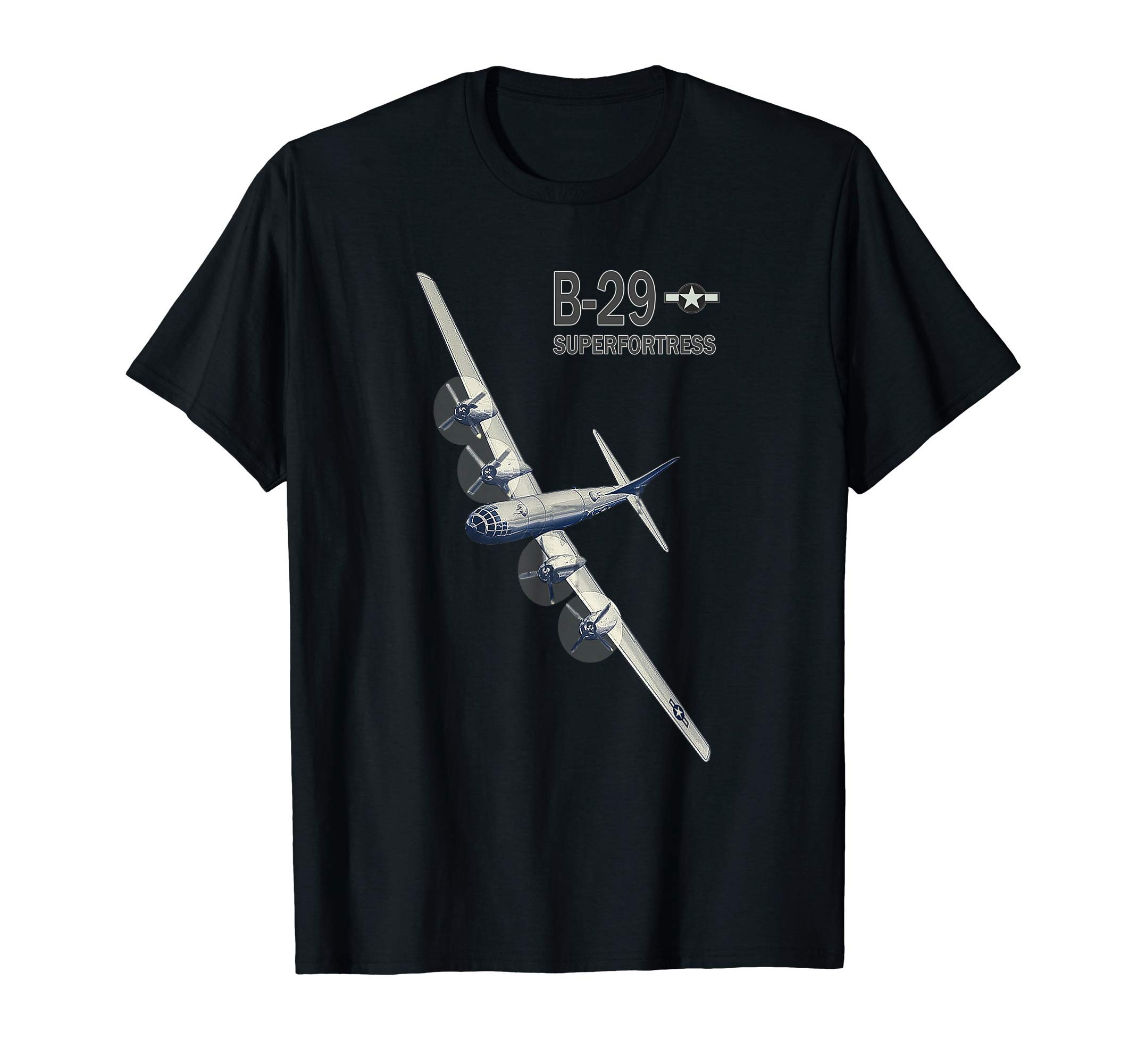 Amazon | B29スーパーフォートWW2爆撃機の飛行機 Tシャツ | Tシャツ・カットソー 通販