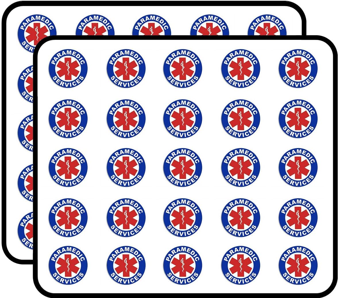 Amazon.com: Round Paramedic Services (emy Medical Ambulance) Sticker ...