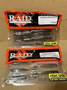 Amazon.com: Raid Japan Fish Roller 4" 3" Inacco Bass Fishing : Sports ...