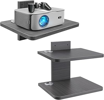 Amazon.com: BEARUT Projector Shelf,16.2" x 11"(L*W),Projector Wall ...