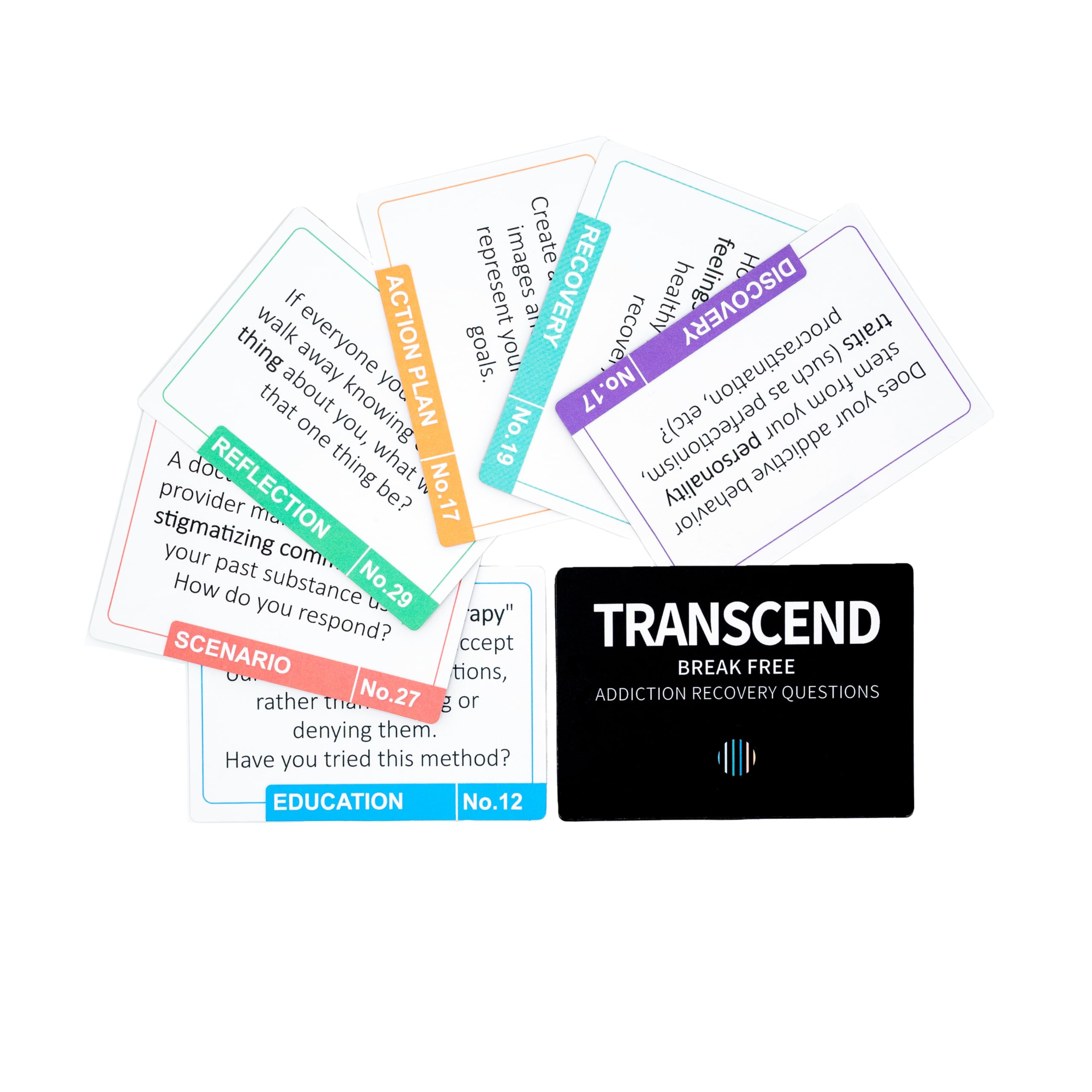 Snapklik.com : Transcend 200 Addiction Recovery Cards For Engaging ...