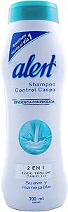 ALERT - Shampoo 2 en 1. Shampoo control caspa para un cabello suave y ...