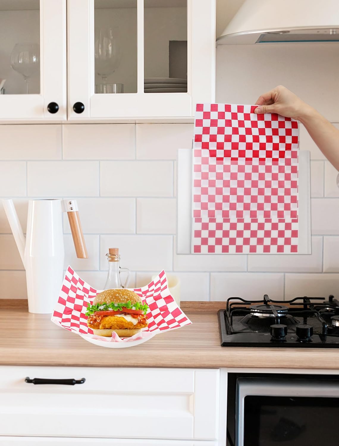 Amazon.com: Beveetio Wax Parchment Paper Storage Box with Adhesive Tape ...