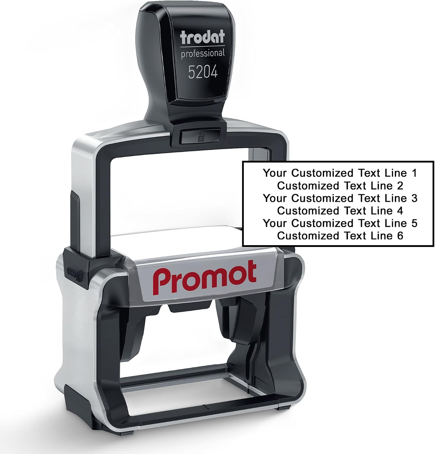 Promot Medium Professional Stainless Steel Stainless Steel Self Inking ...