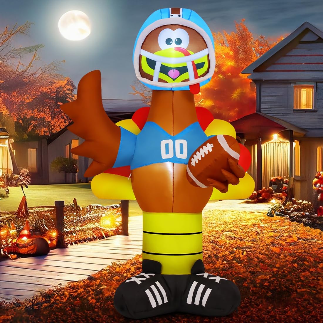 Amazon.com: Sporticulture Football Detroit Lions Wacky Waving ...