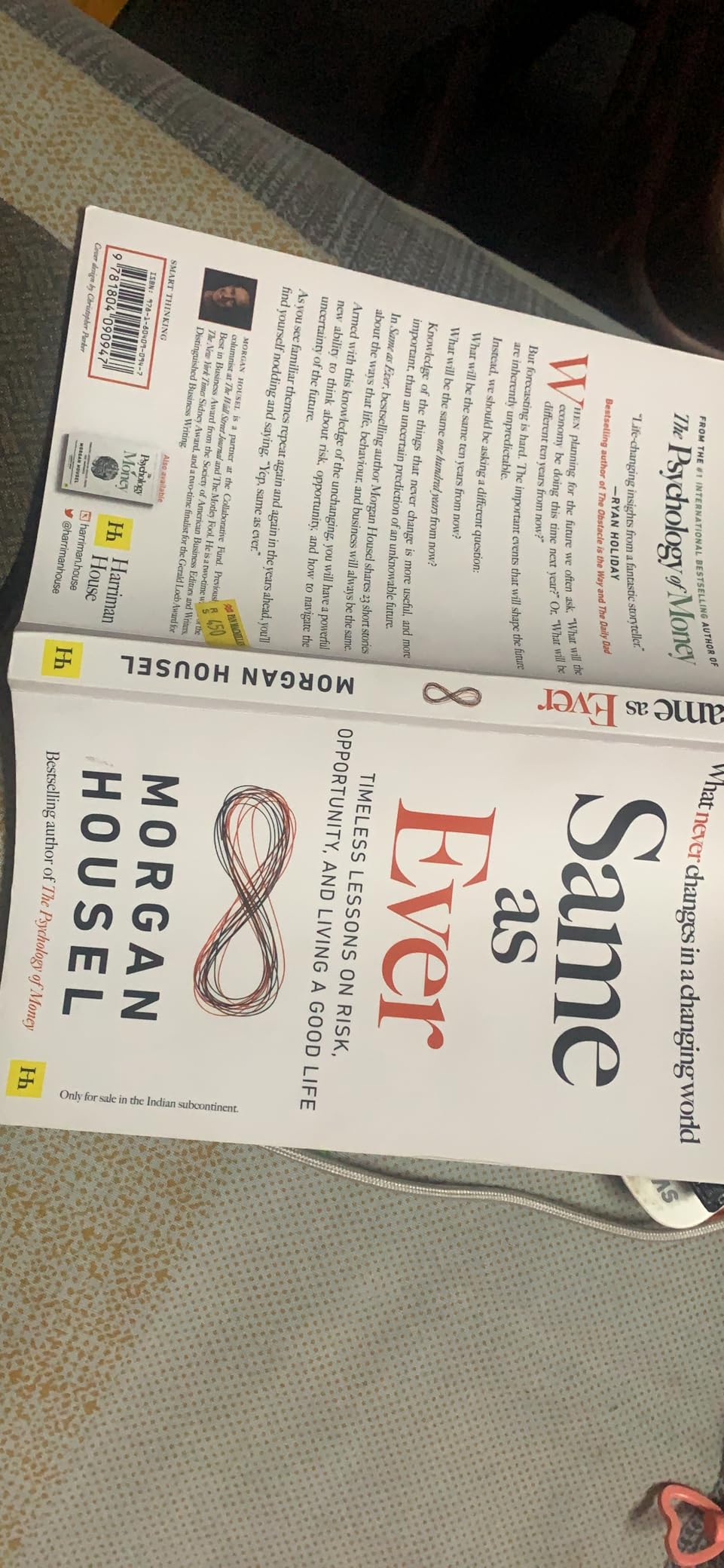 SAME AS EVER: Timeless Lessons on Risk, Opportunity and Living a Good ...