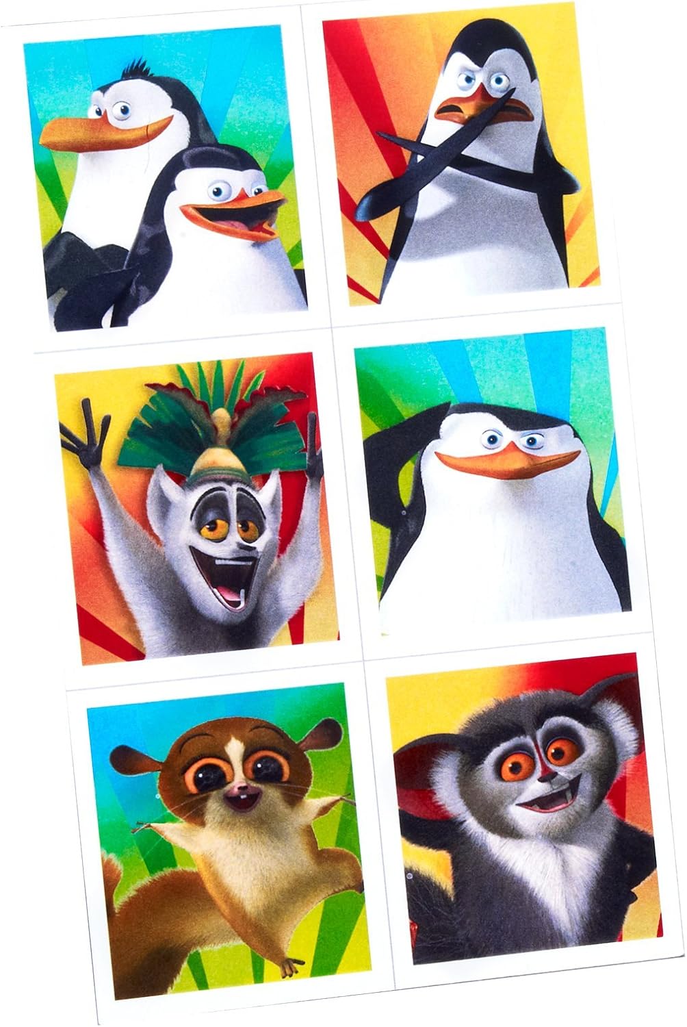 Amazon.com: Penguins of Madagascar Stickers Party Accessory : Toys & Games