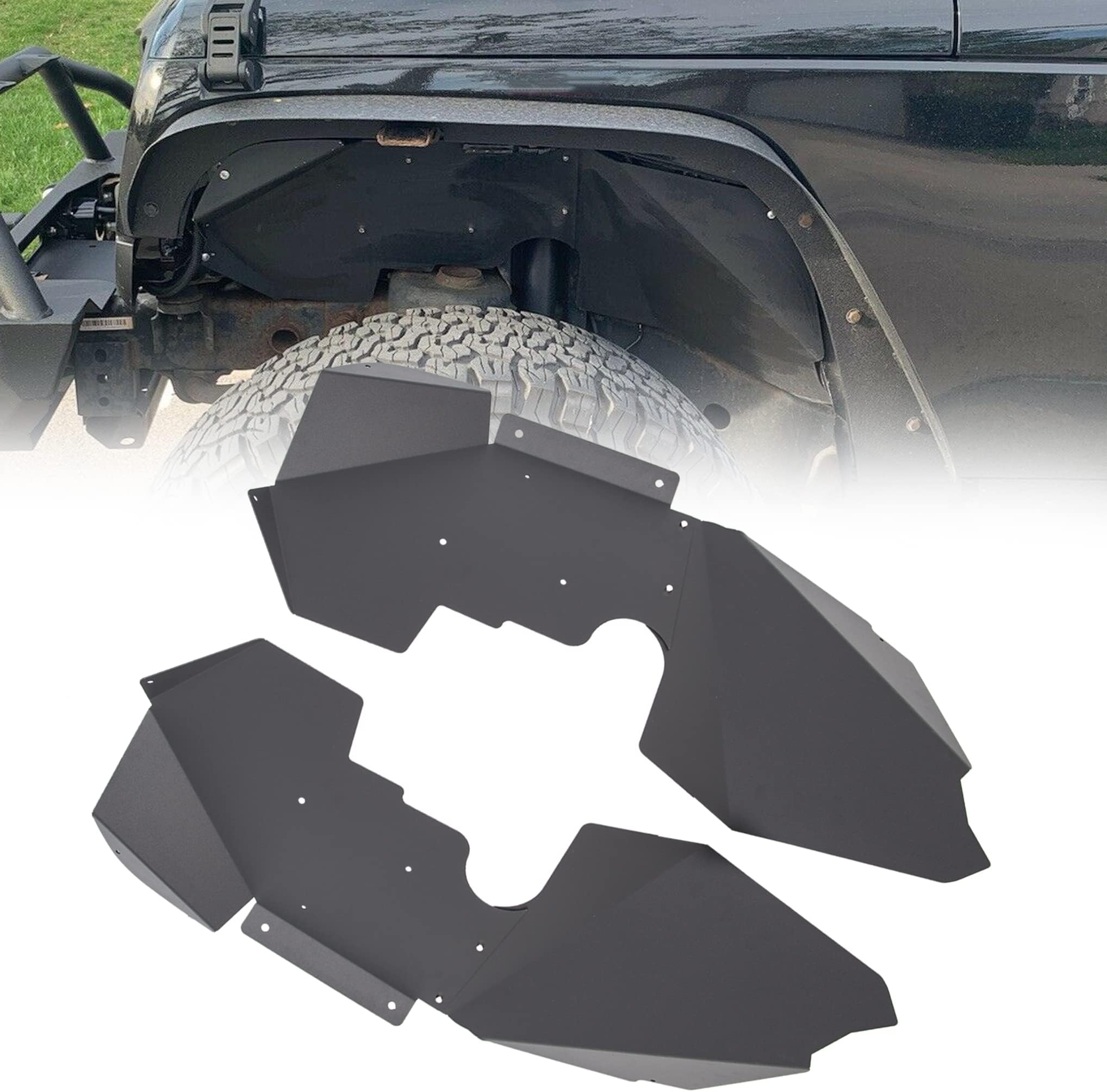 Amazon.com: JMTAAT Front Inner Splash Guards Fender Liners for 2007 ...
