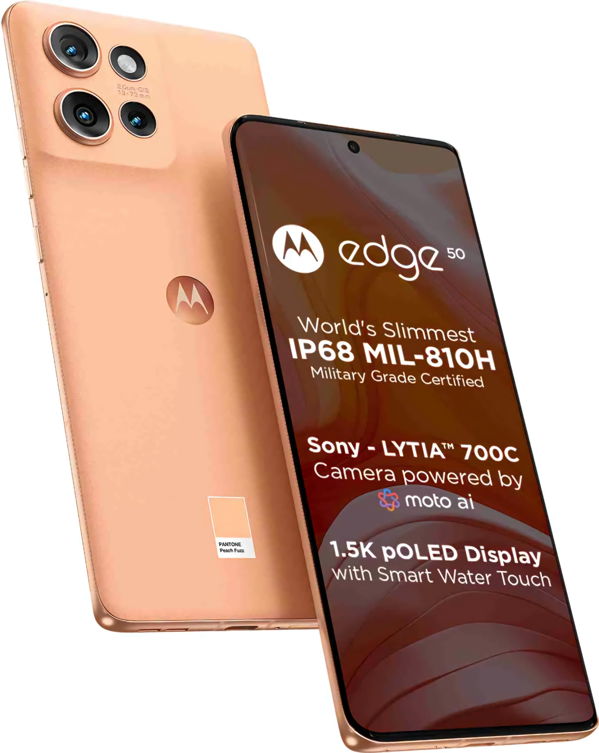 Motorola Edge 50 5G (8GB RAM + 256GB Storage) | 50MP + 13MP + 10MP ...