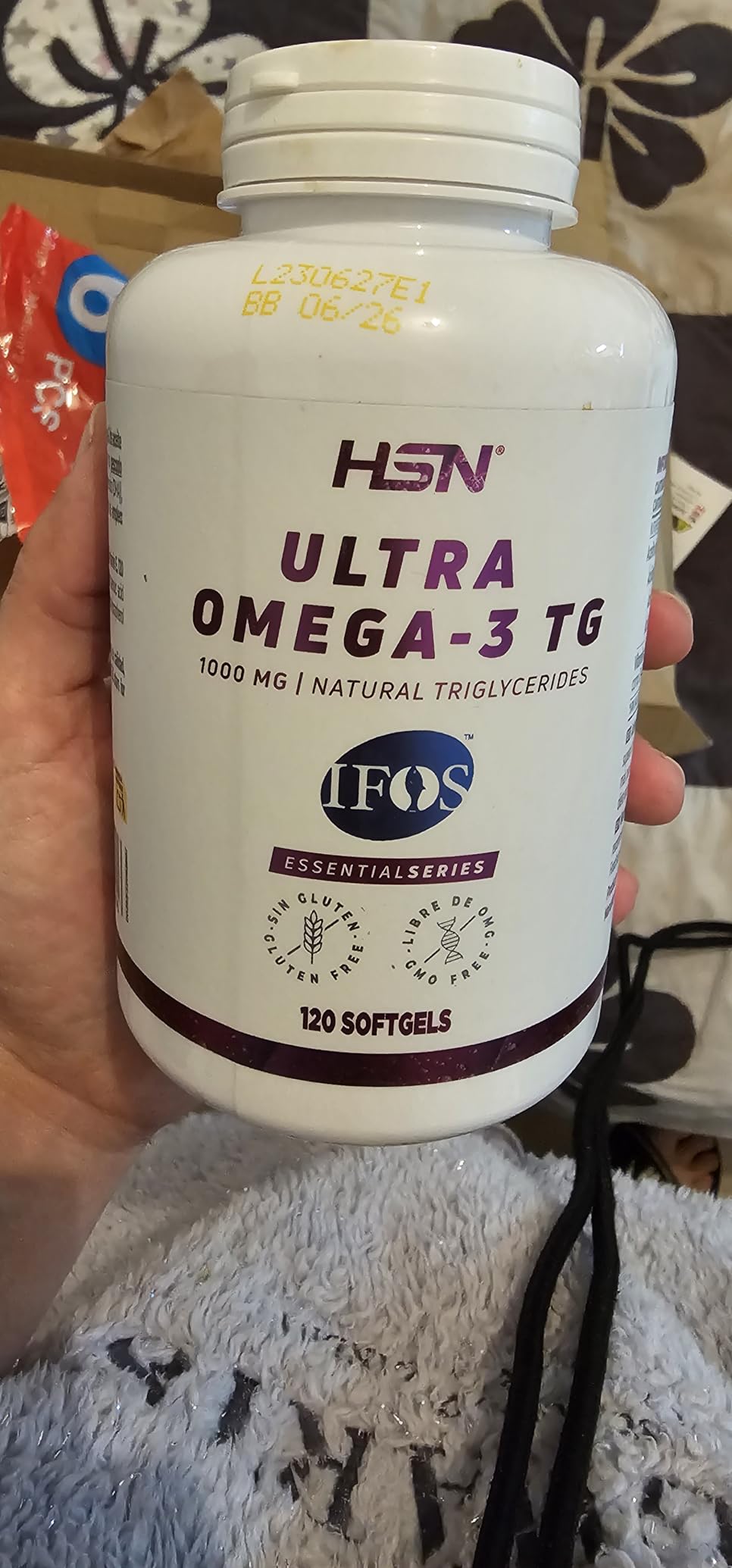 HSN Ultra Omega 3 de HSN - Certificado 5 Estrellas IFOS - 120 Perlas de ...