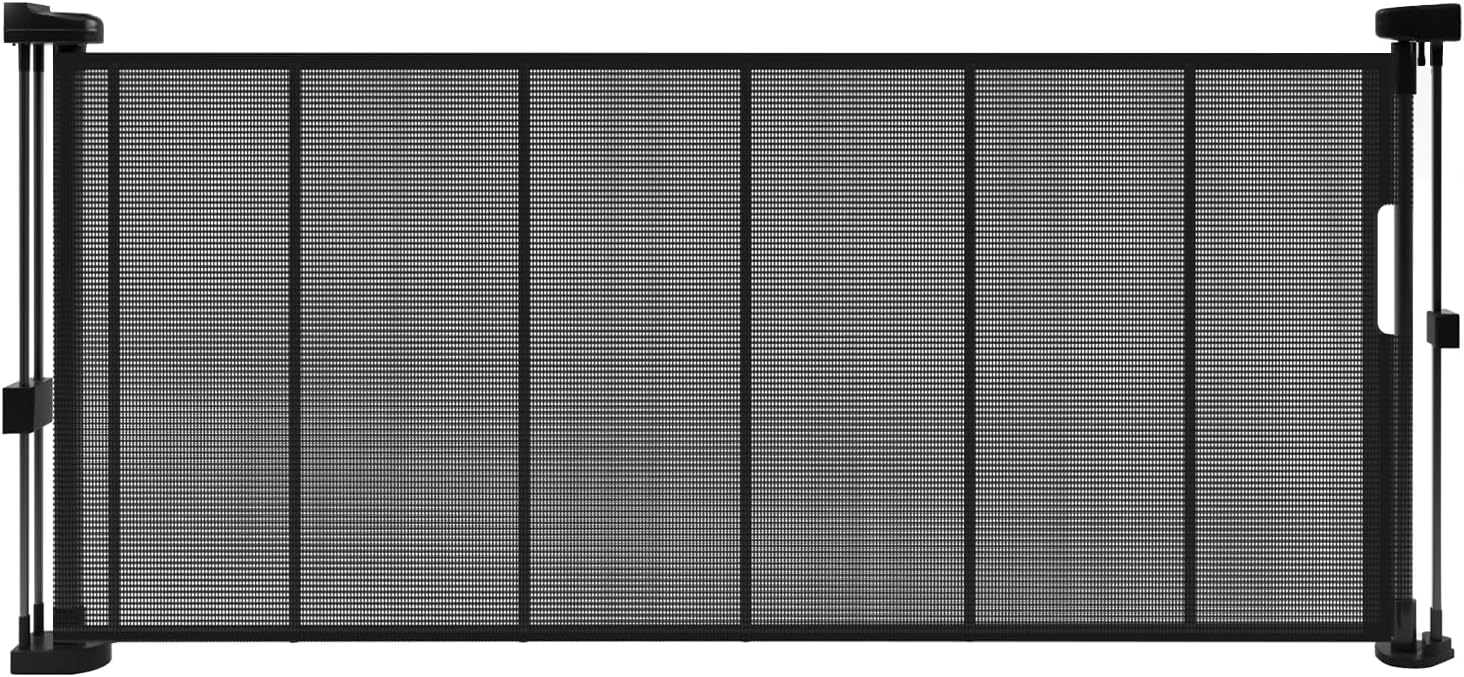 Amazon.com: Retractable Baby Gates Outdoor - Retractable Gate 118" Wide ...