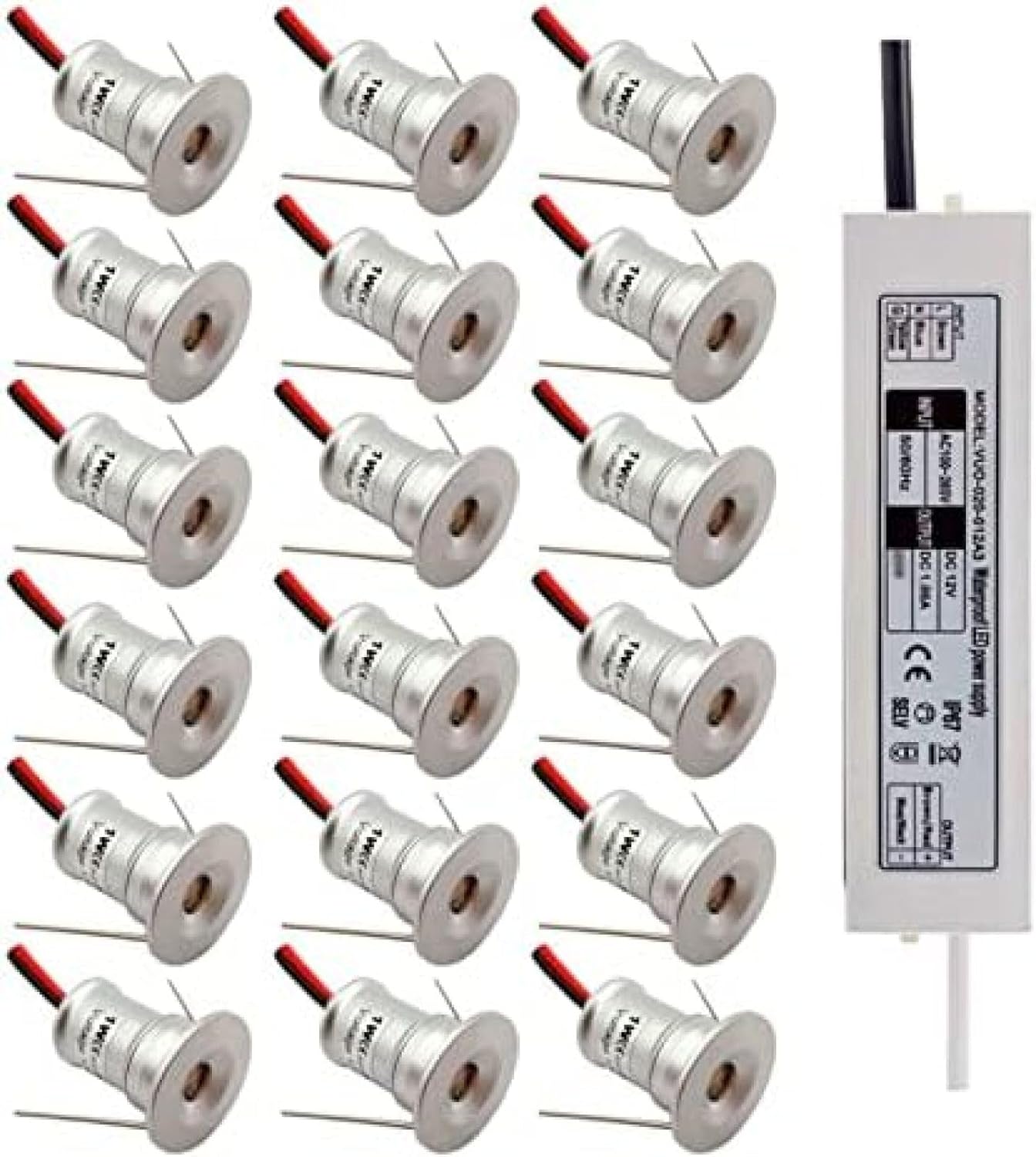 1W Mini LED Ceiling Spotlight, 15mm DC12V Kitchen Recessed Spotlight ...