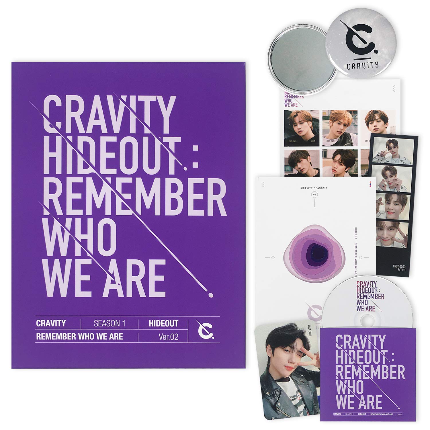 CRAVITY - CRAVITY Season1. Album - HIDEOUT : Remember Who We Are [ Ver ...