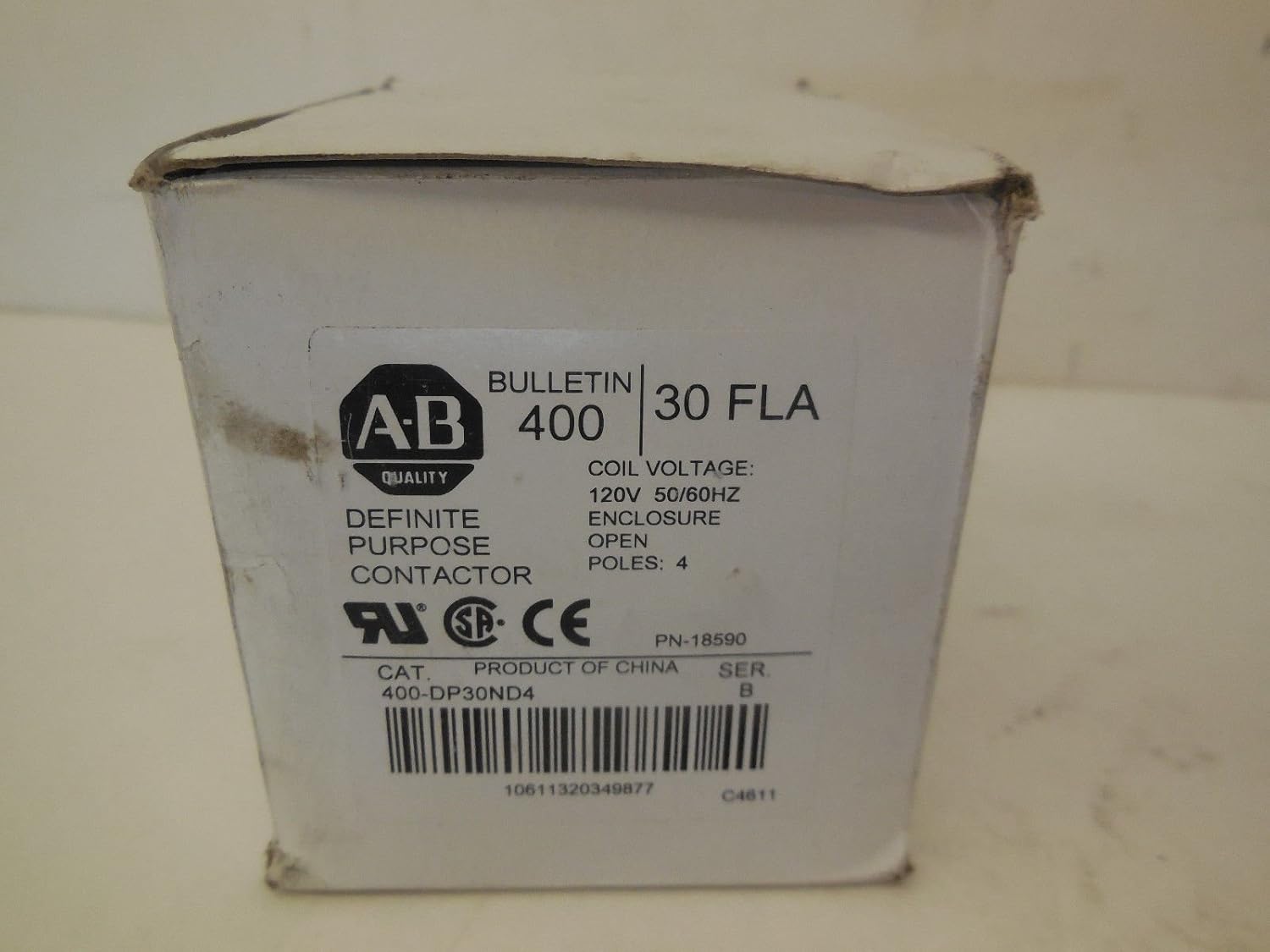 Allen Bradley 400-DP30ND4 CONTACTOR 400DP30ND4: Amazon.com: Industrial ...