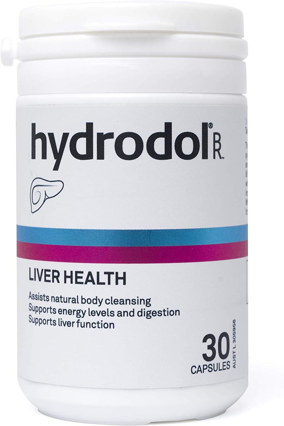 BioRevive Hydrodol Liver Health Capsules, 30 count : Amazon.com.au ...