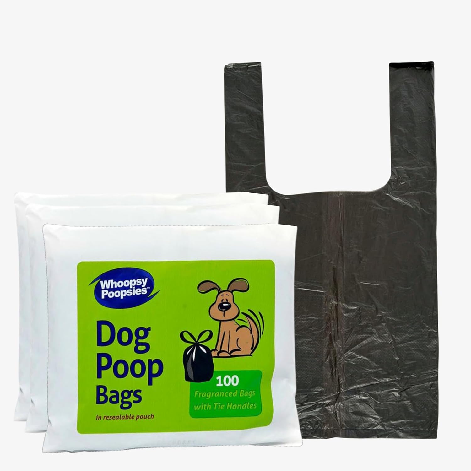 Kordis Whoopsy Poopsies Dog Poop Bags, 300 Large Dog Poop Bags With Tie ...
