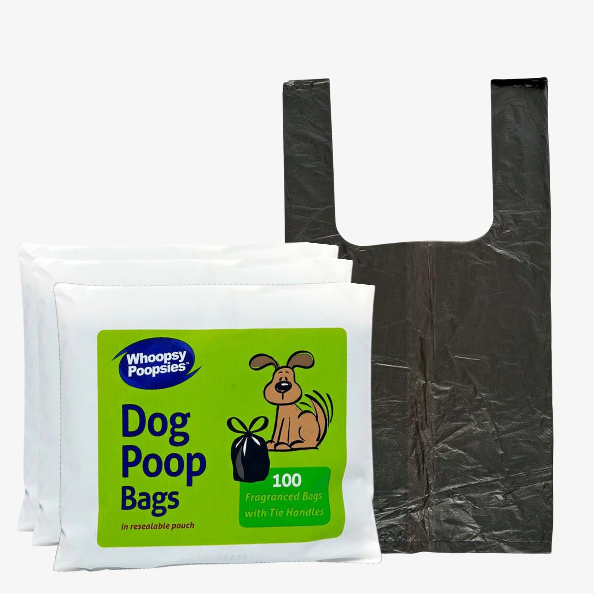 Kordis Whoopsy Poopsies Dog Poop Bags, 300 Large Dog Poop Bags With Tie ...