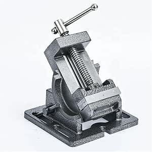 Amazon.com: ZEEGII Milling machine vise Tilting Press Vise With ...
