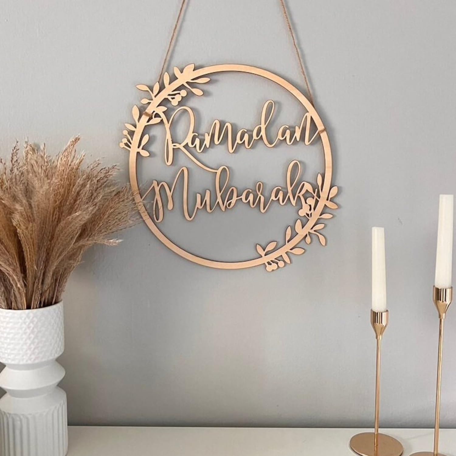 Buy Curious Button Wooden ramadan decorations for home,ramzan ...