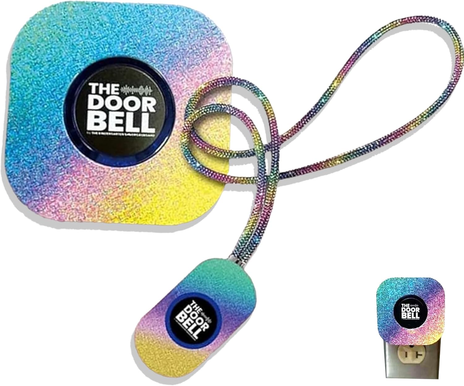 Sparkly Rainbow Classroom Doorbell for Teachers, Classroom Management ...