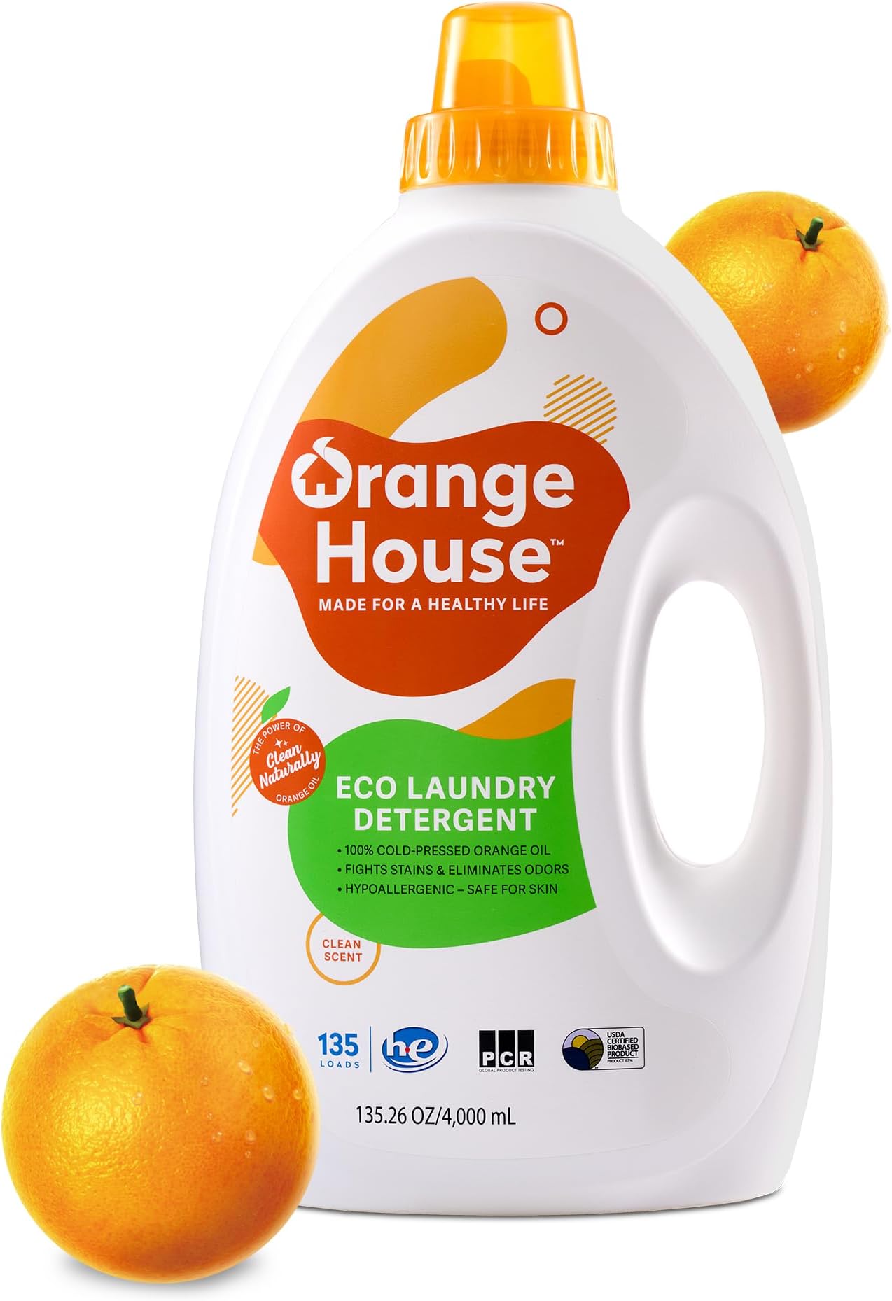 Amazon.com: - HE Natural Laundry Detergent Clear and Free of Fillers ...