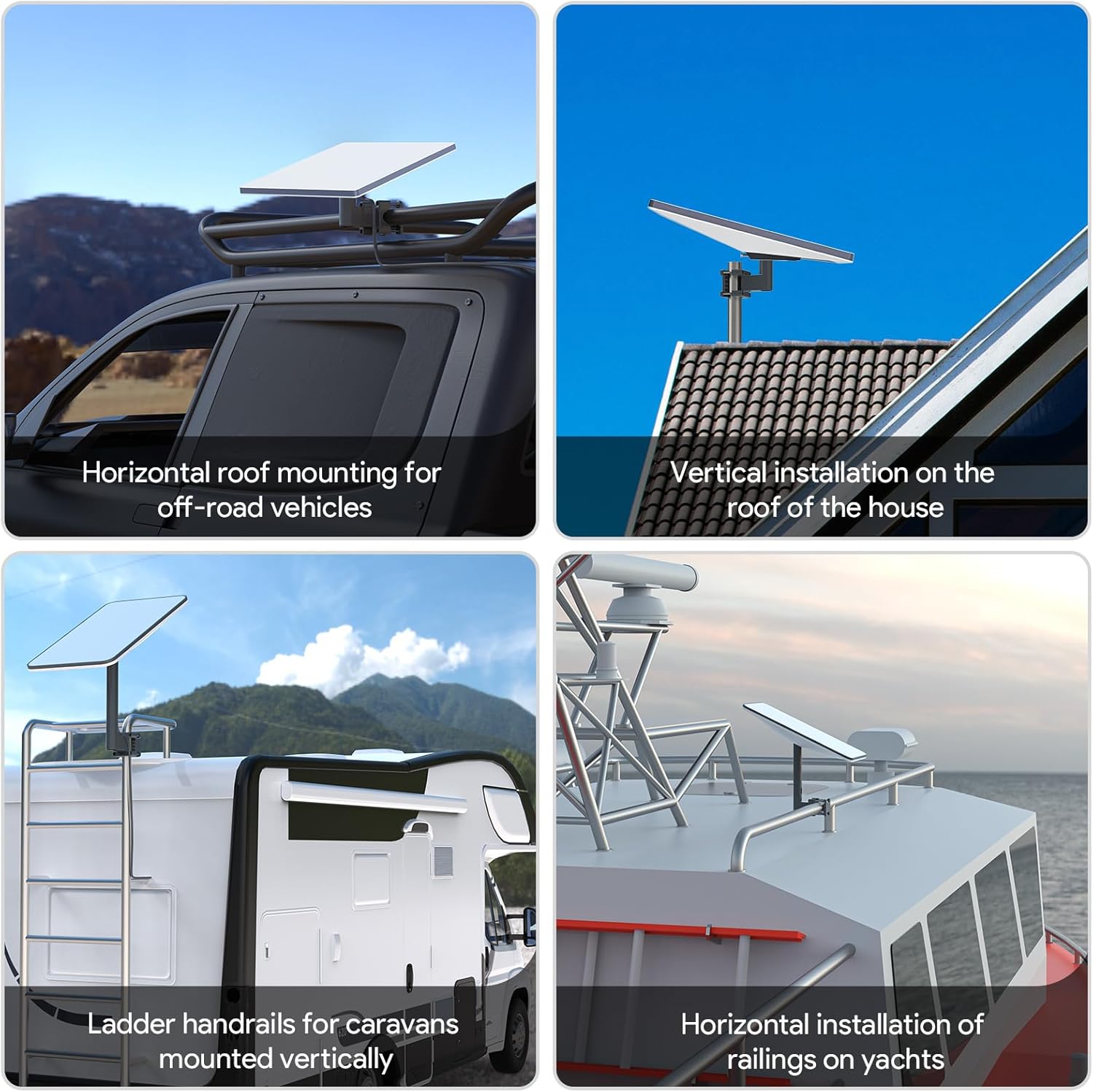 Starlink Mini Mount - Gen 2 Pole Mount Starlink Bahrain | Ubuy