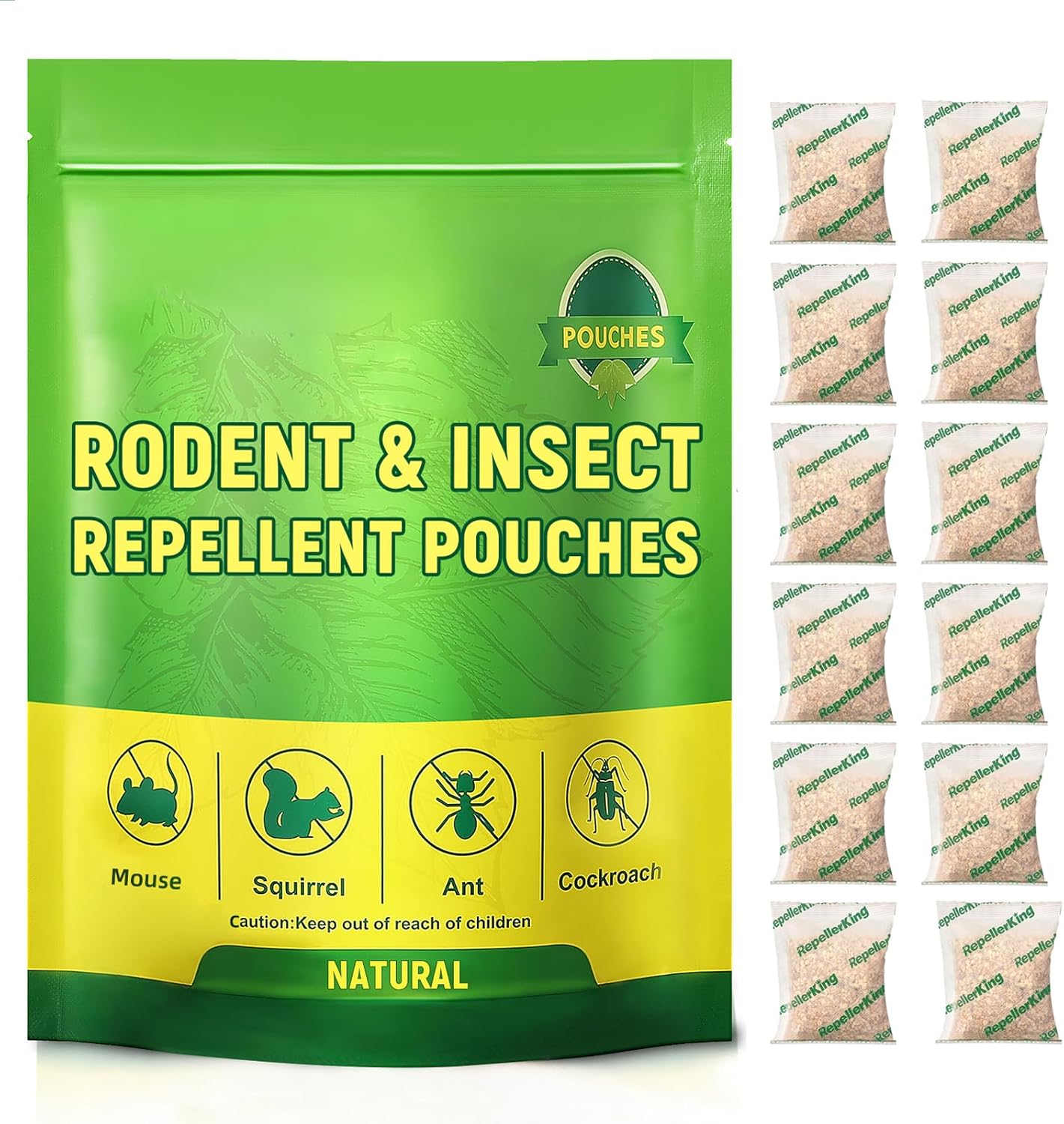 Amazon.com : Extra-Strength Mouse and Rat Repellent Pouches, Strong ...