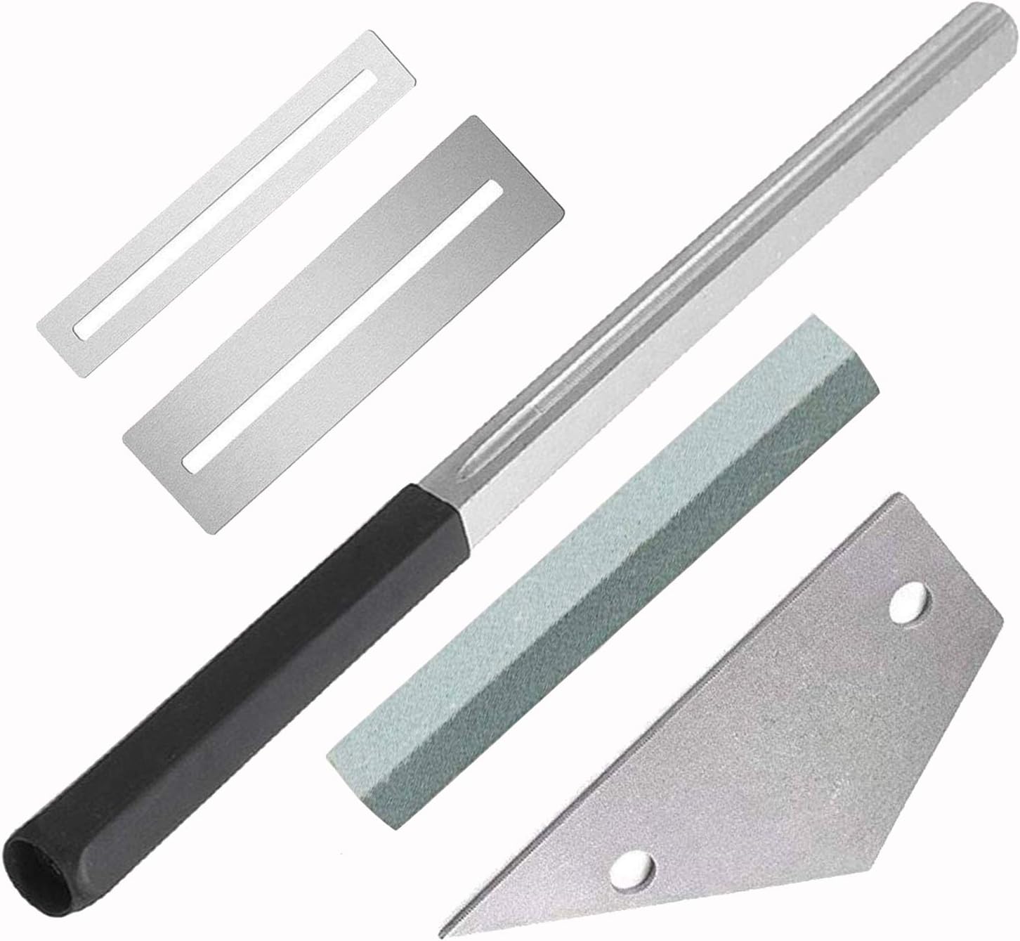 Amazon.com: TUOREN Guitar Bridge Saddle Nut Sander & 13 Different Size ...