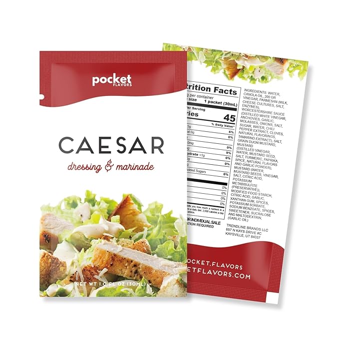 Amazon.com : Hall & Perry Low Calorie, Low Fat, Keto Friendly Salad ...