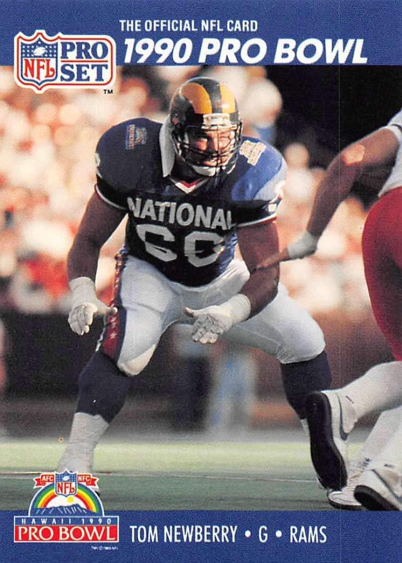 Amazon.com: 1990 Pro Set #410 Tom Newberry NM-MT Los Angeles Rams ...