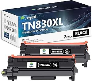 Amazon.com: TN830XL Toner Cartridge: 2-Pack Compatible TN-830XL TN830 Replacement for Brother ...