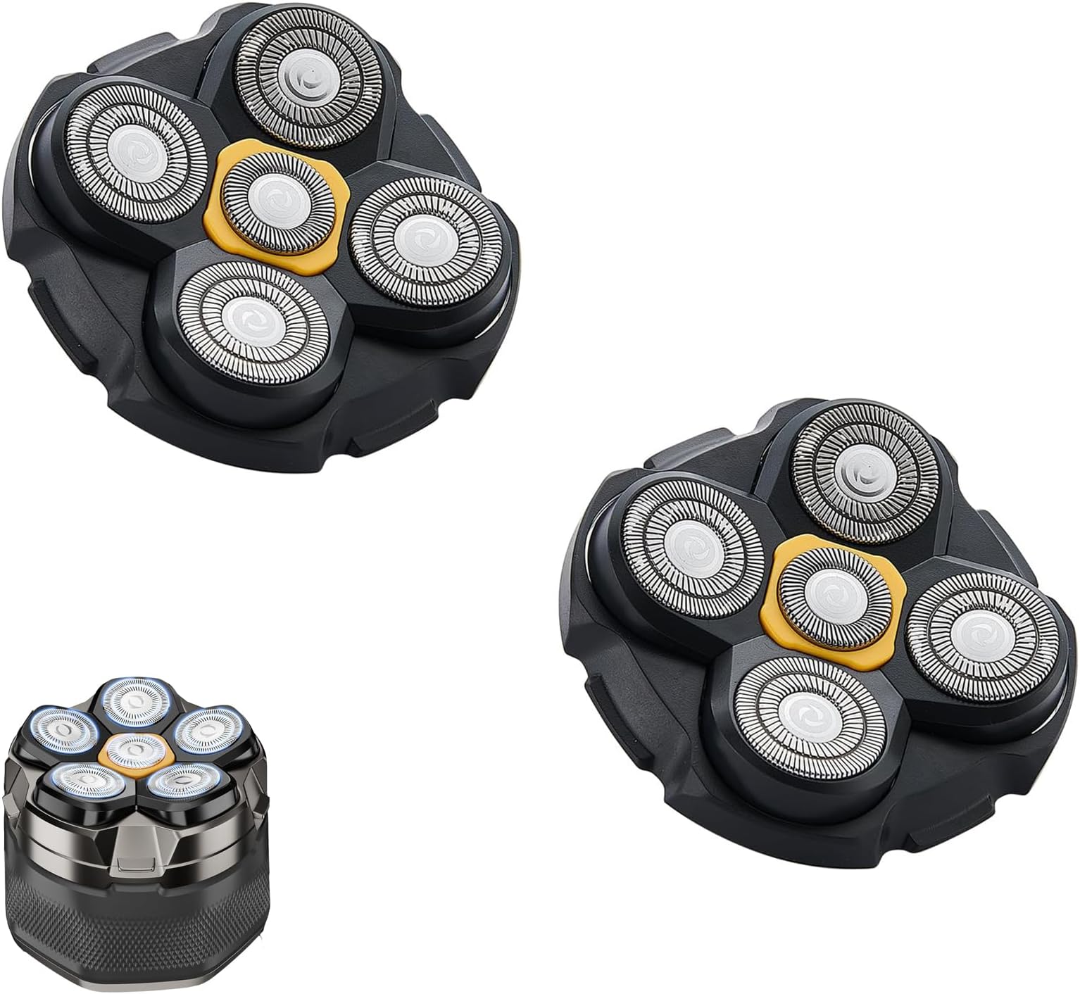 Amazon.com: BESTBOMG Shaver Replacement Heads Compatible with Micro ...