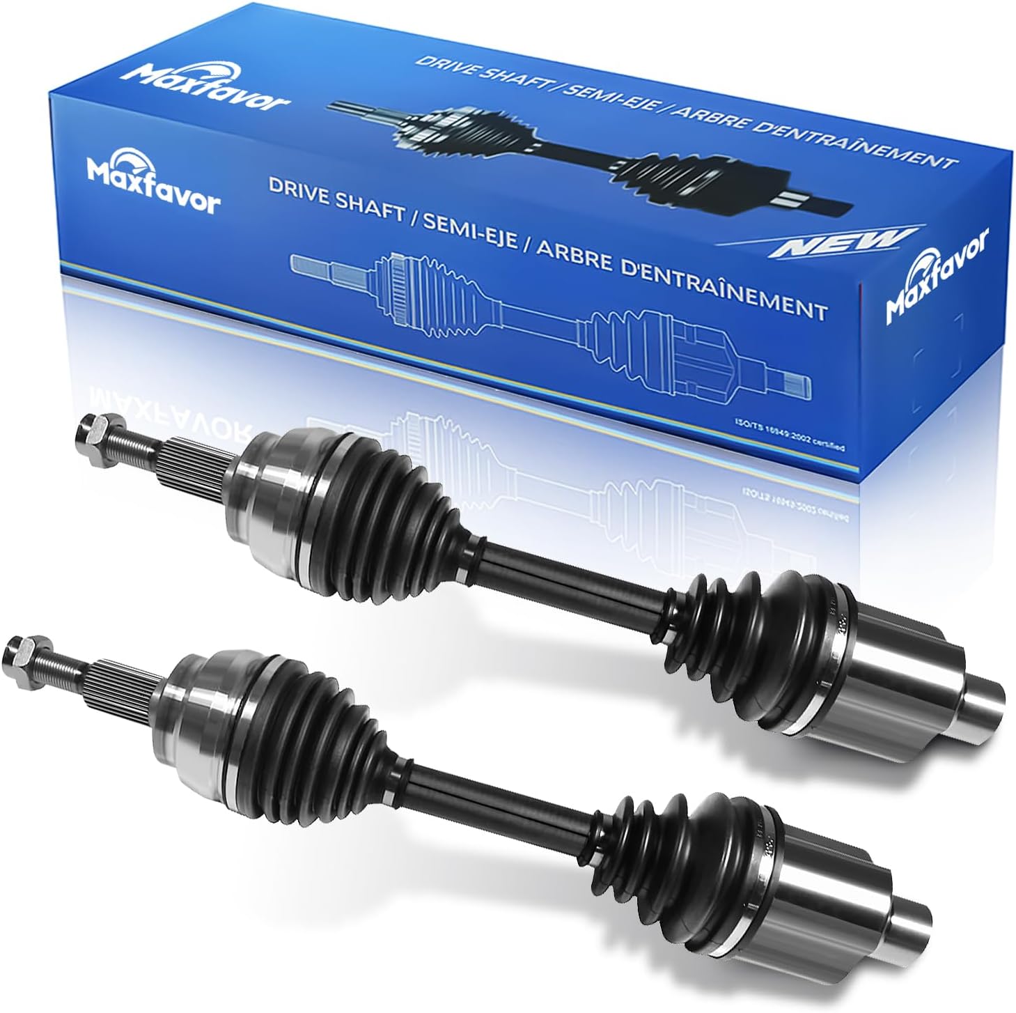 Amazon.com: Maxfavor CV Axle Front Compatible with Dodge Ram 1500 2002 ...
