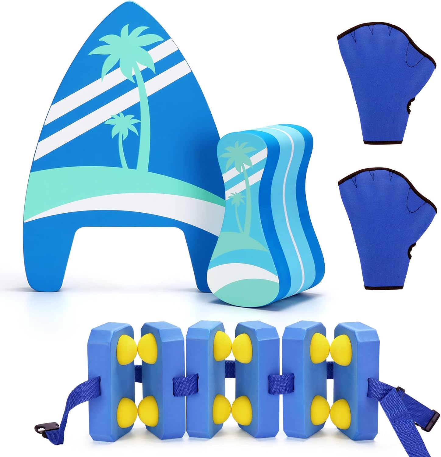 Amazon.com : 5PCS Water Aerobics Set, Aquatic Fitness Set, Pool ...