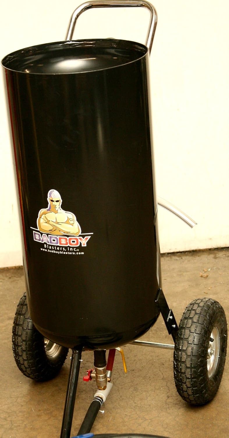 BADBOY Blasters BB250D (125 LBS MEDIA CAPACITY) TORNADO SERIES SODA ...