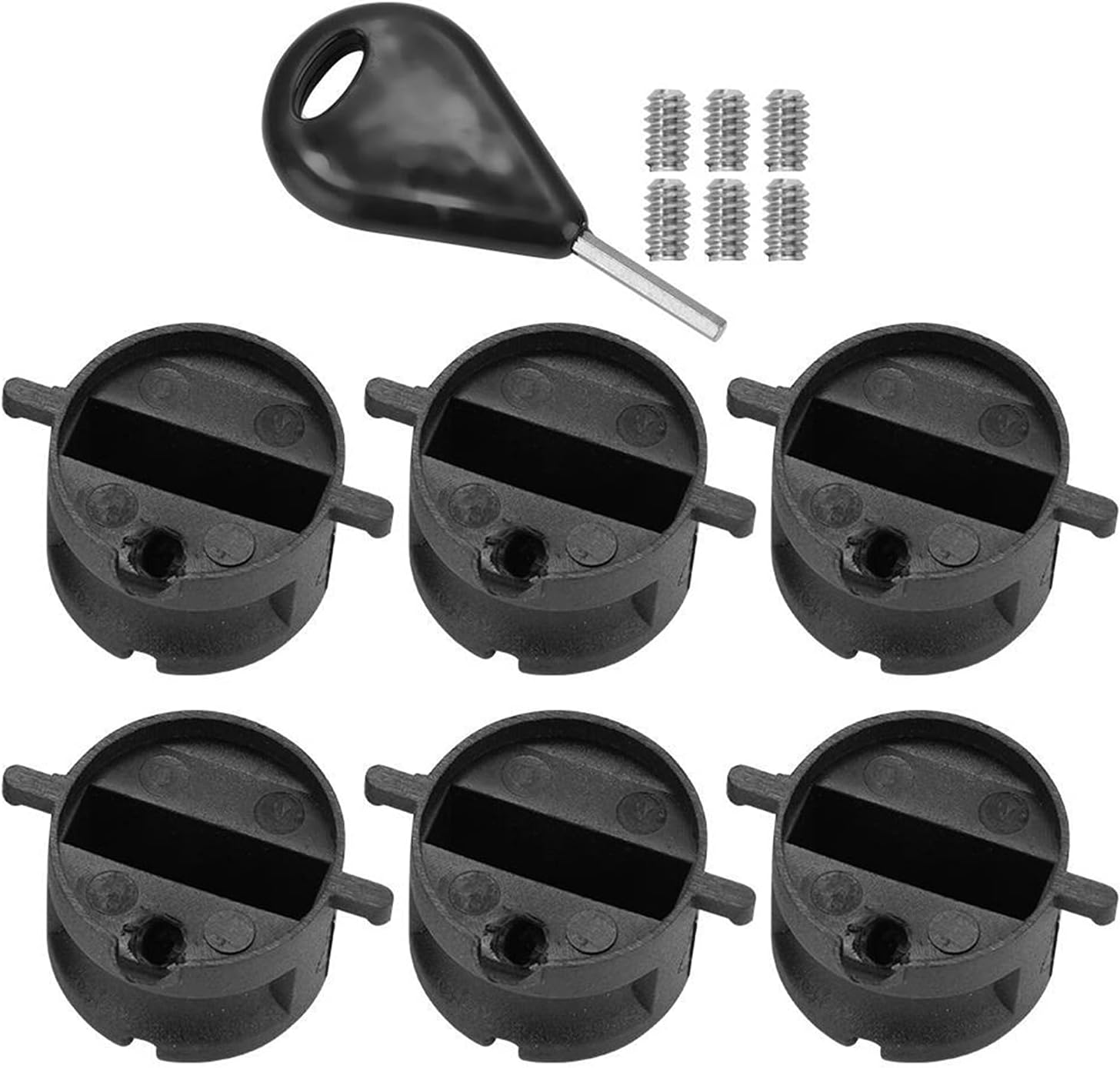 Amazon.com: 6PCS Surfboard Tail Rudder Slot Standard Fin Plugs G5 Leash ...