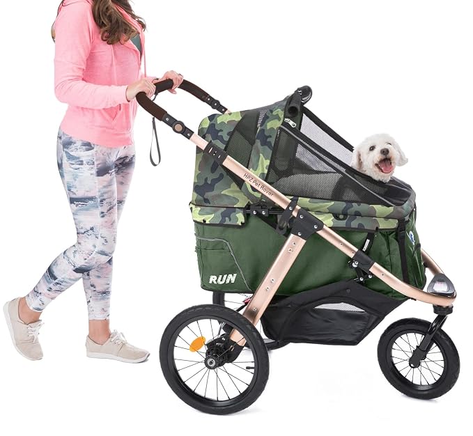 Amazon.com: HPZ Pet Rover Run Performance Jogging Sports Stroller with ...