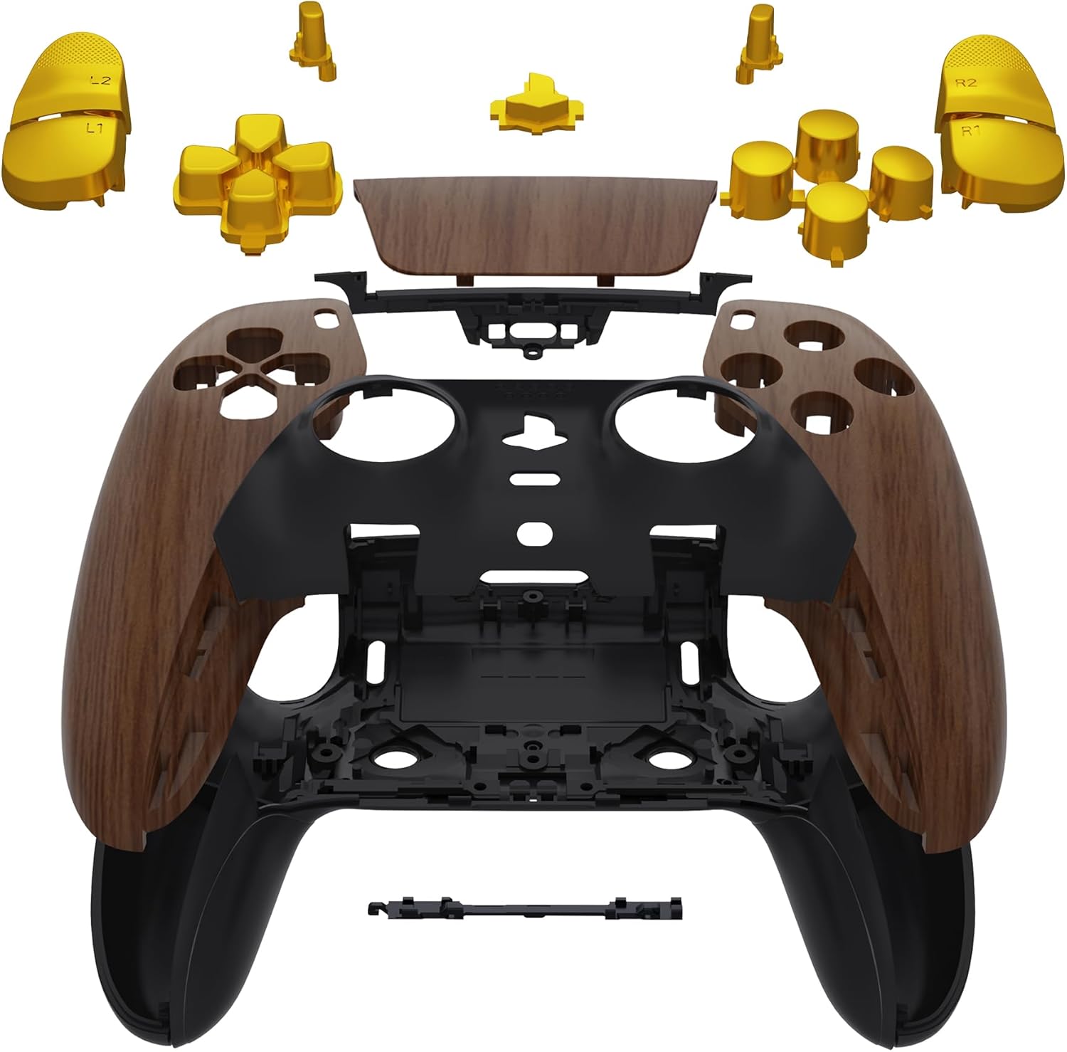 Amazon.com: eXtremeRate Full Set Shell with Buttons Touchpad Cover ...