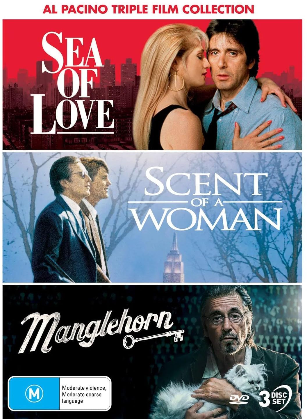 Amazon.com: Al Pacino Triple Film Collection: Sea Of Love / Scent Of A ...