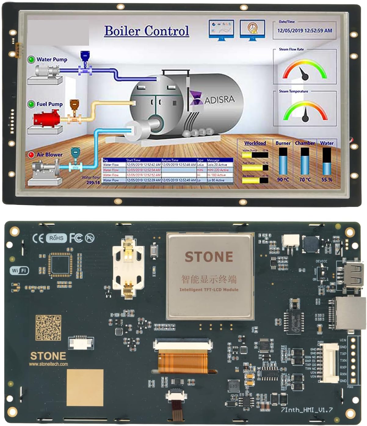 7 Inch Hmi Smart Tft Lcd Display Module With Nepal Ubuy