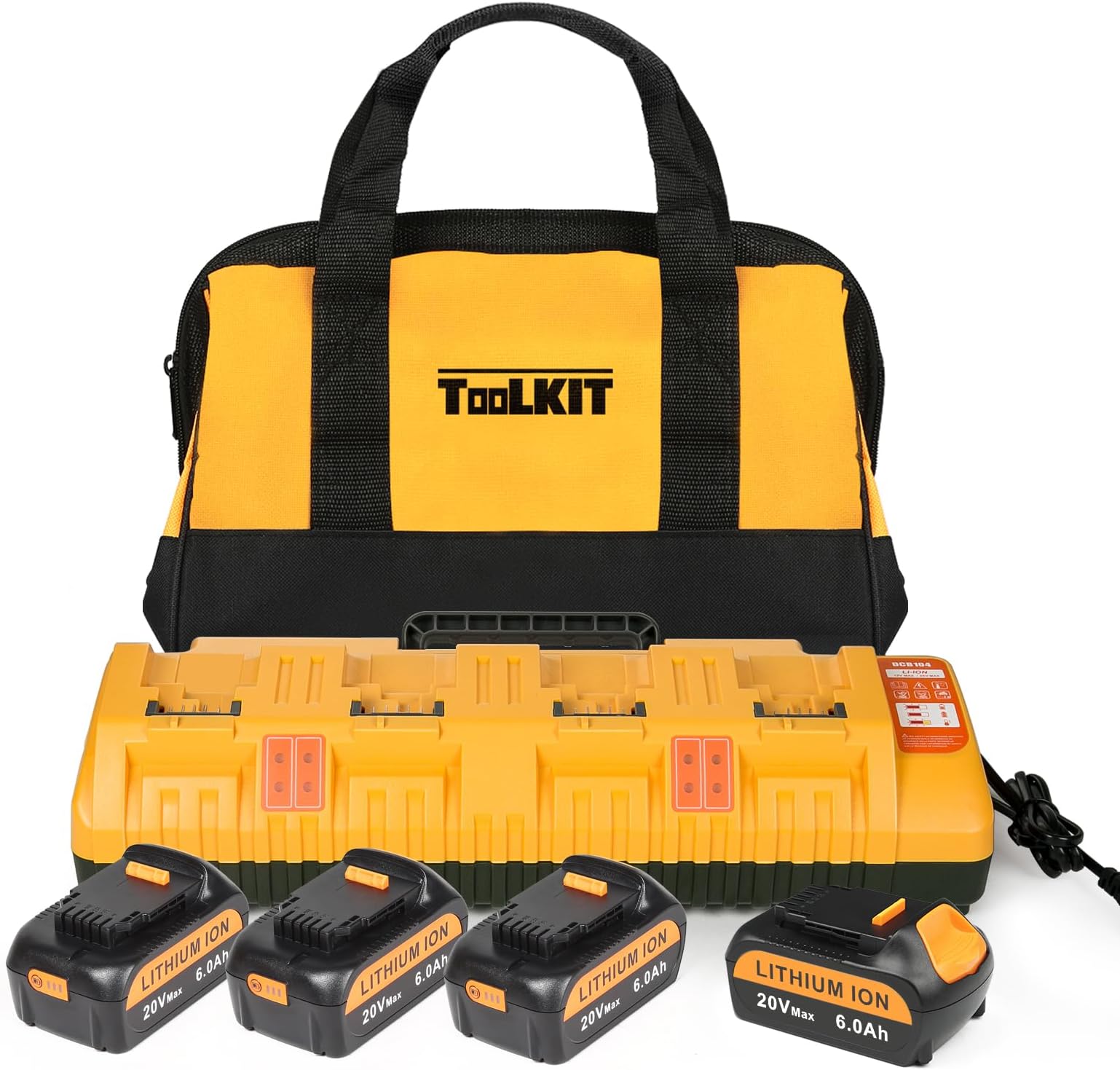 Amazon.com: OGJUNX 7.0Ah 20V Battery and Charger Combo Replacement for ...