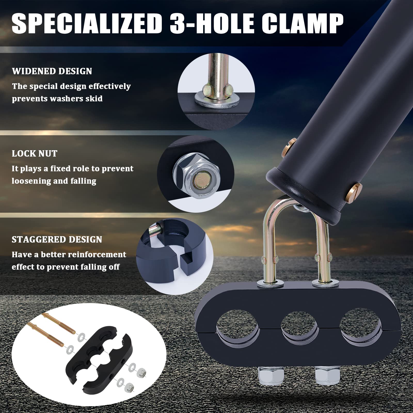 Snapklik.com : Cheemuii 20" Single Tender Spring Kit Heavy Duty ABS Air ...