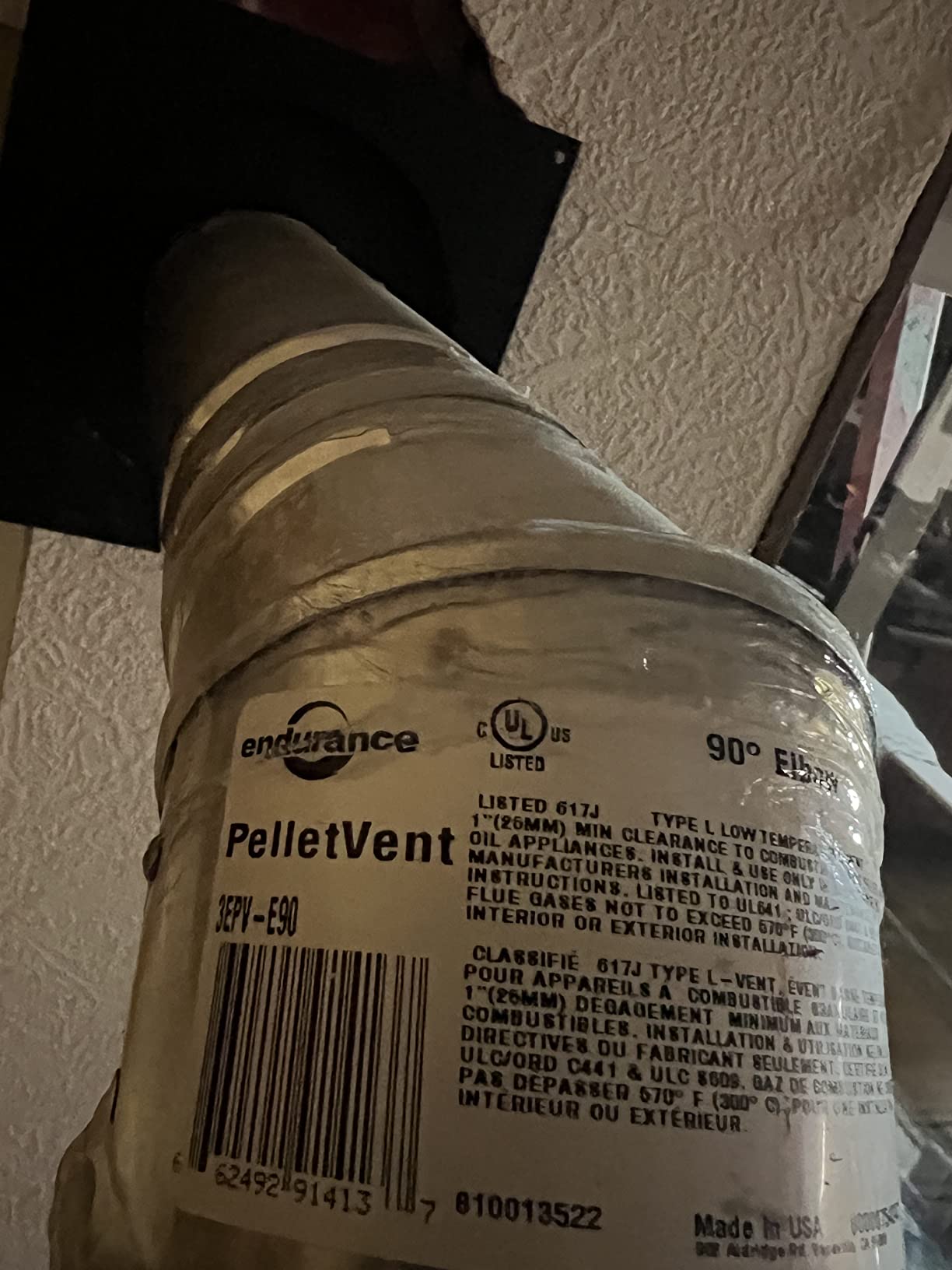 $33/mo - Finance Dura-Vent 3" Pellet Vent Ground Floor Kit (3EPV-GFK ...