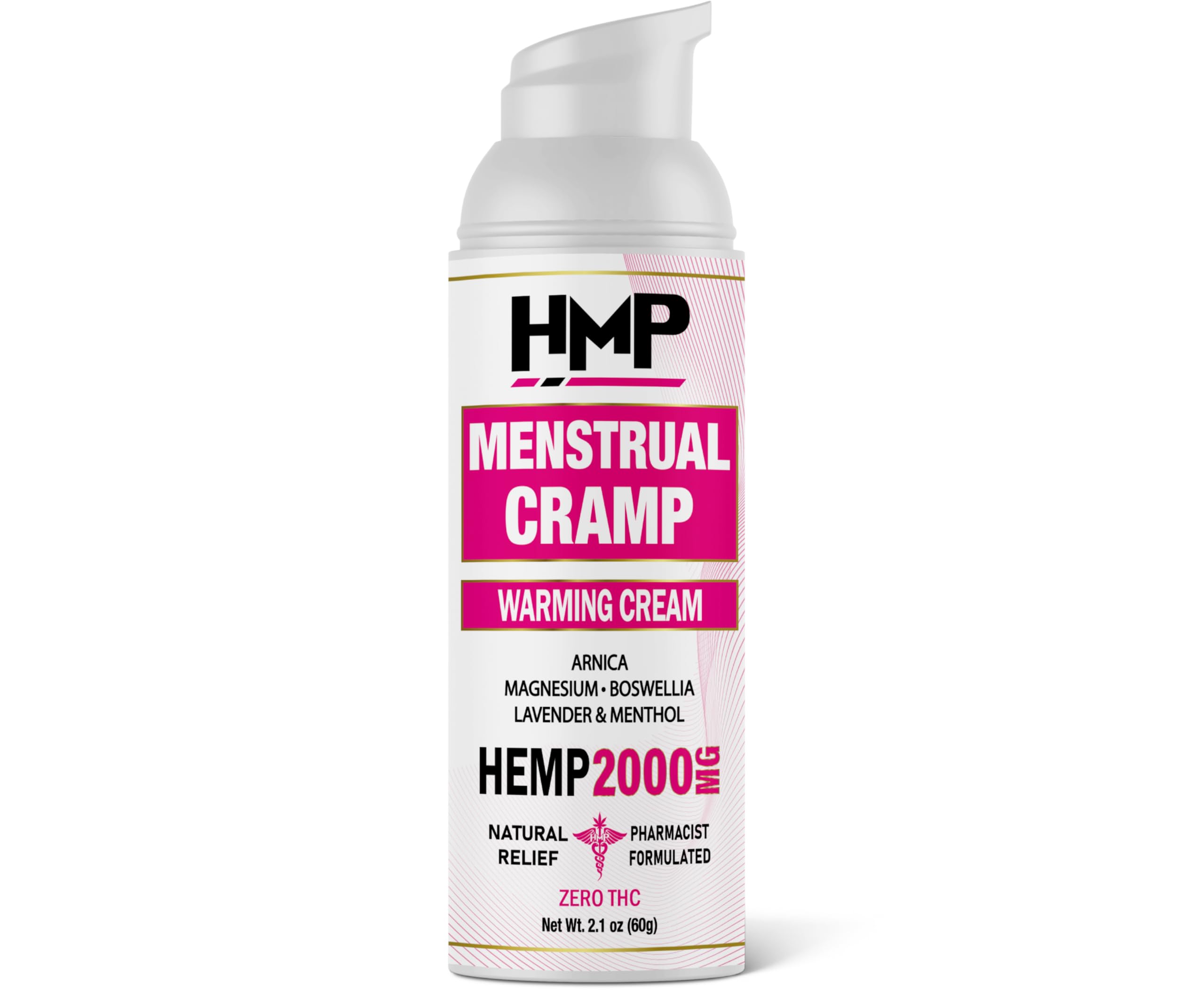 Amazon.com: HMP BRANDS Menstrual Cramp Hemp Cream Supports Period ...
