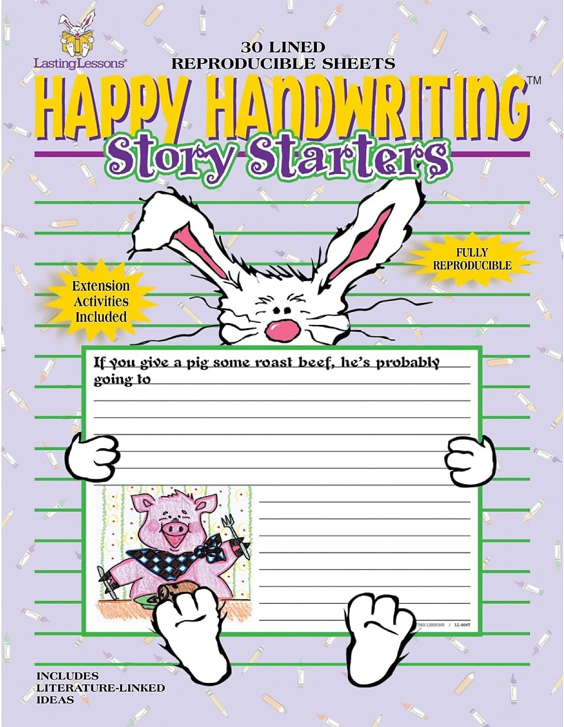 Amazon.com: Barker Creek Happy Handwriting Activity Sheets, Story ...